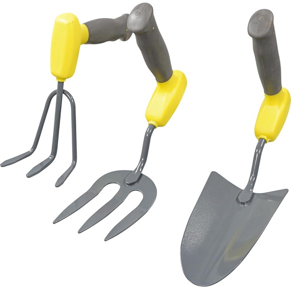 Other | Nwt 3 Gardening Hand Tools Ergonomic Design Nonslip Rubber ...